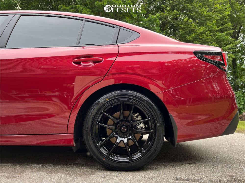 2024 Subaru Legacy with 18x8.5 35 Vors Tr4 and 235/45R18 Velozza Zxv4 ...