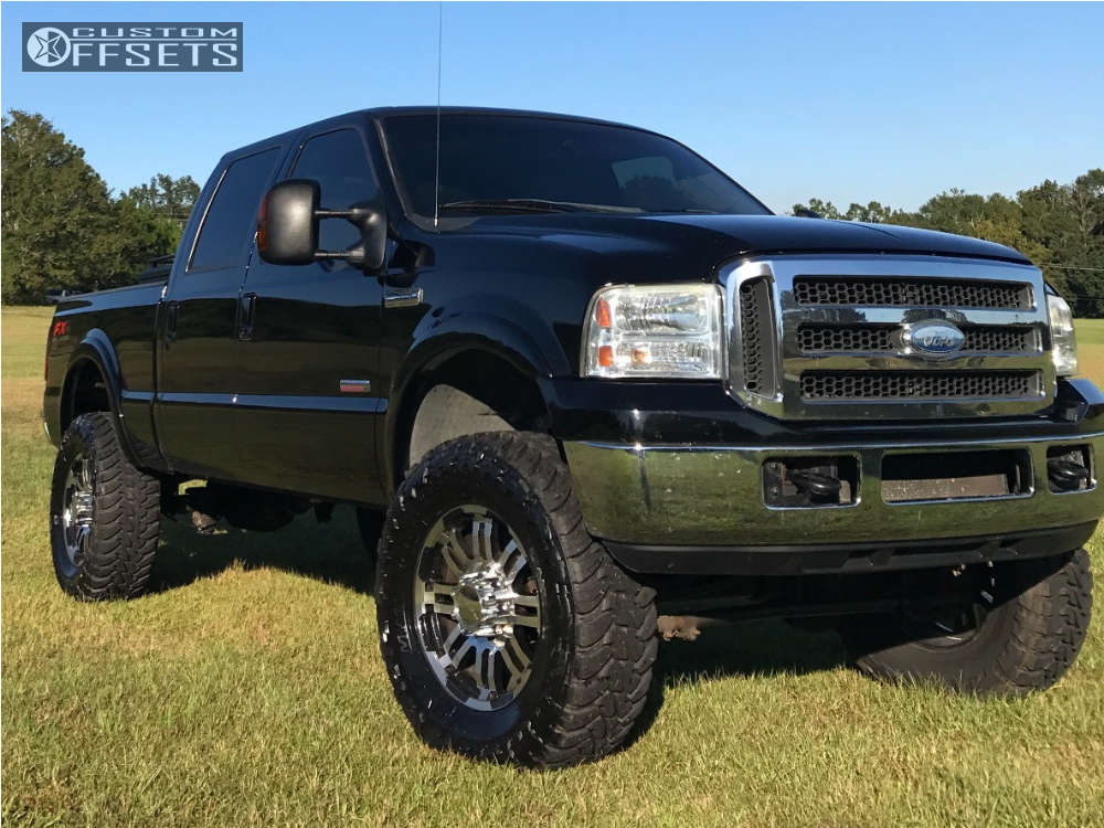 2005 Ford F-350 with 20x9 0 Vision Warrior and 37/13.5R20 Toyo Tires ...