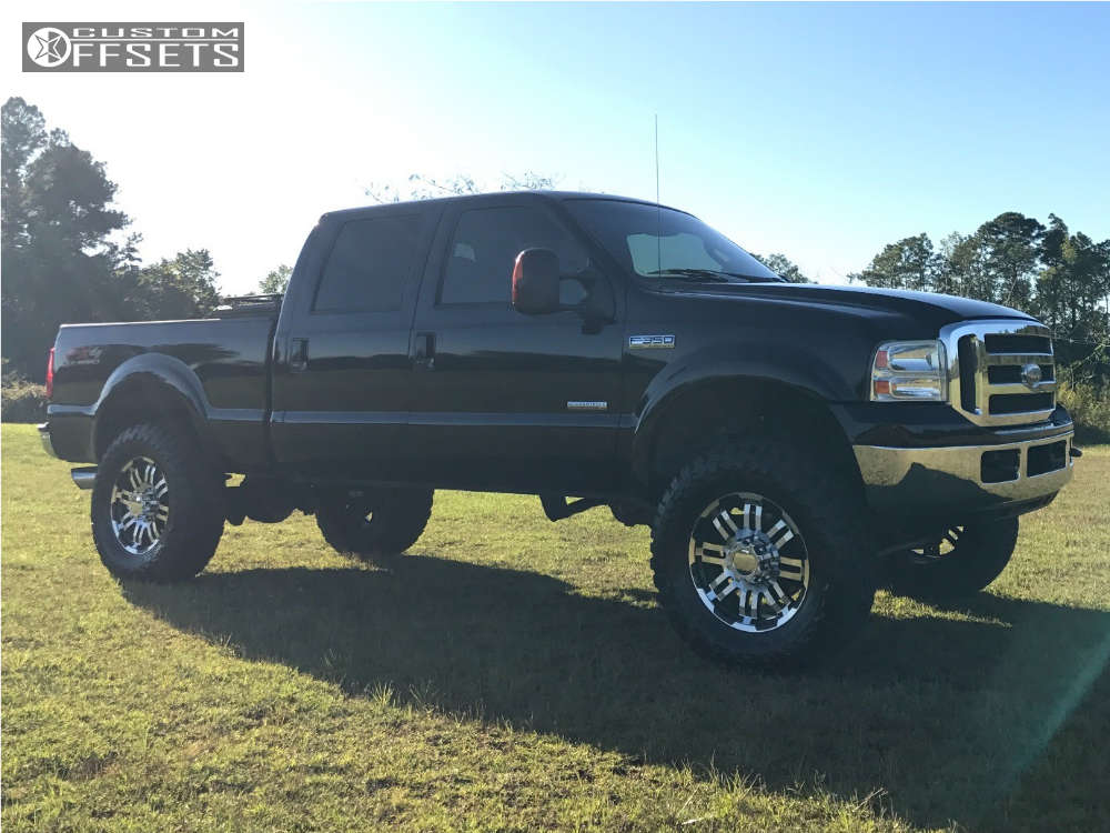 2005 Ford F-350 with 20x9 0 Vision Warrior and 37/13.5R20 Toyo Tires ...