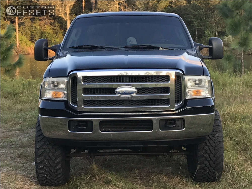 2005 Ford F-350 with 20x9 0 Vision Warrior and 37/13.5R20 Toyo Tires ...