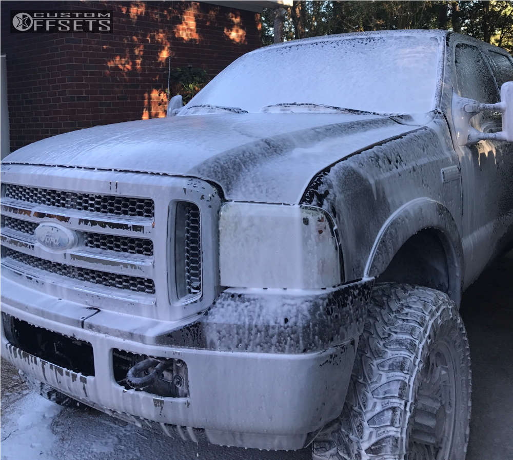2005 Ford F-350 with 20x9 0 Vision Warrior and 37/13.5R20 Toyo Tires ...