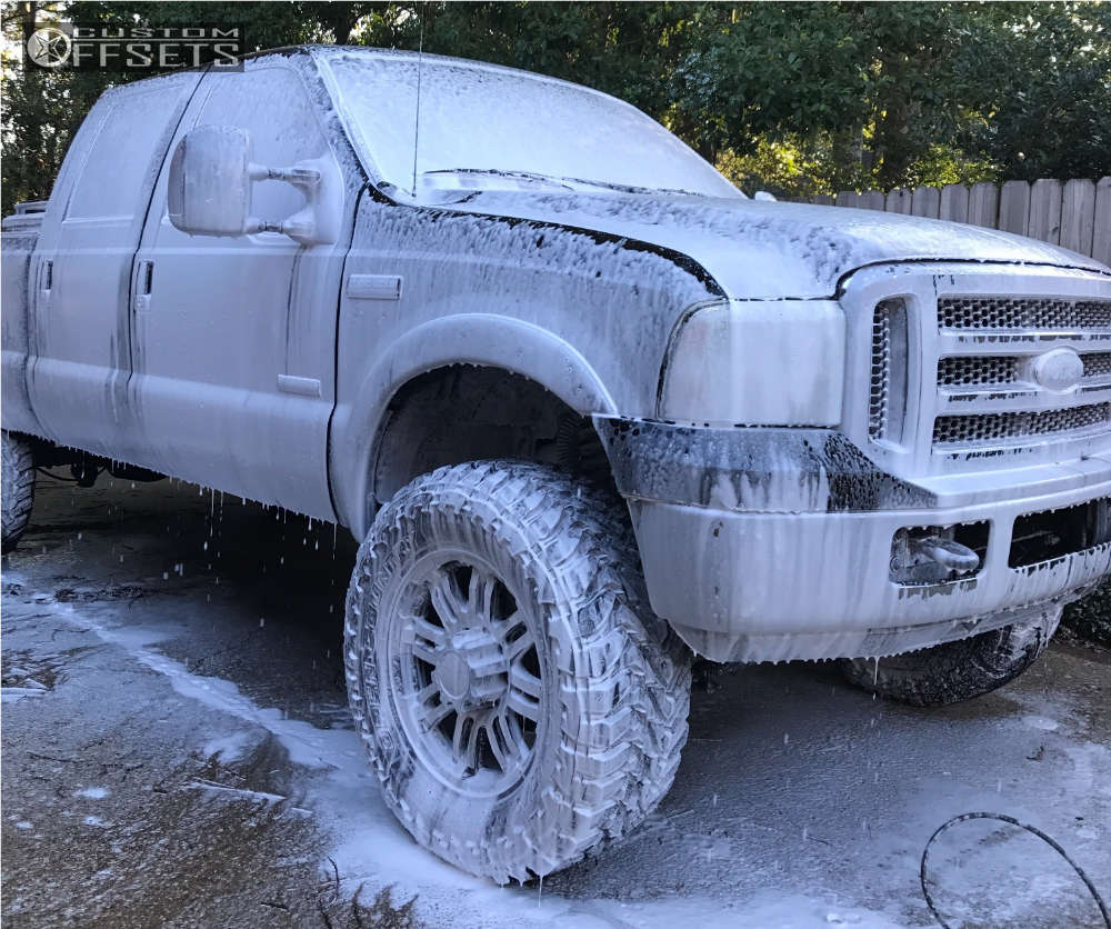 2005 Ford F-350 with 20x9 0 Vision Warrior and 37/13.5R20 Toyo Tires ...