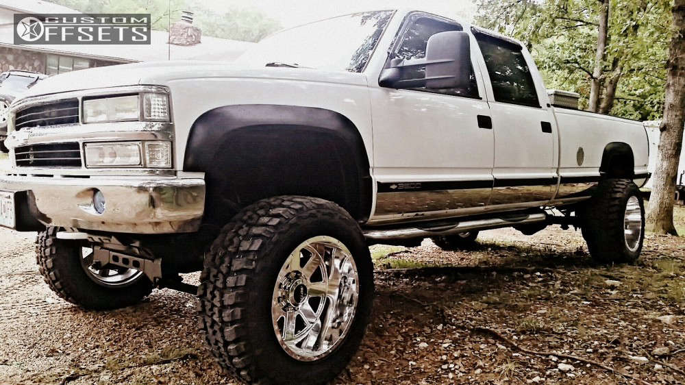 2000 Chevrolet K3500 with 20x12 -51 Sota Awol and 35/12.5R20 Federal ...