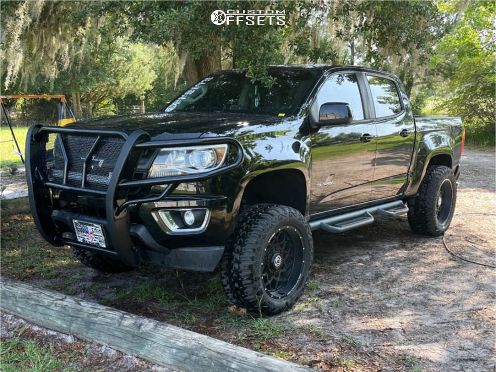 2016 Chevrolet Colorado with 20x10 -18 Anthem Off-Road Avenger and 33/ ...
