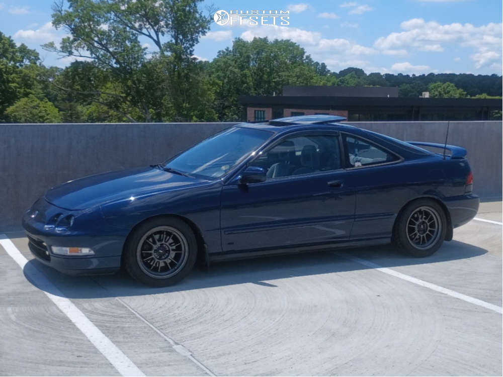 1997 Acura Integra with 15x7.5 35 Konig Hypergram and 205/50R15 Nitto ...