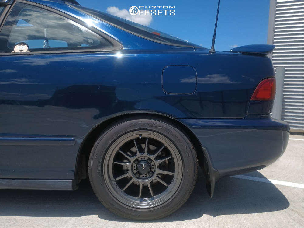 1997 Acura Integra with 15x7.5 35 Konig Hypergram and 205/50R15 Nitto ...