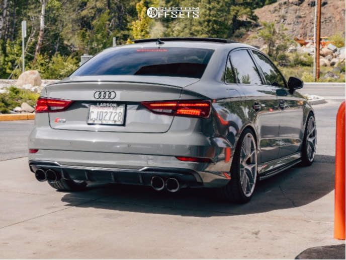 2020 Audi S3 with 19x8.5 30 ESR Rf2 and 235/35R19 Toyo Tires Extensa A ...