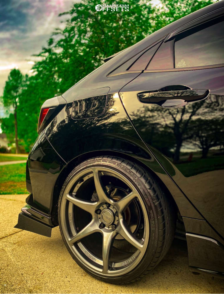 2020 Honda Civic with 18x9 12 Kansei Tandem and 215/35R18 Vercelli ...