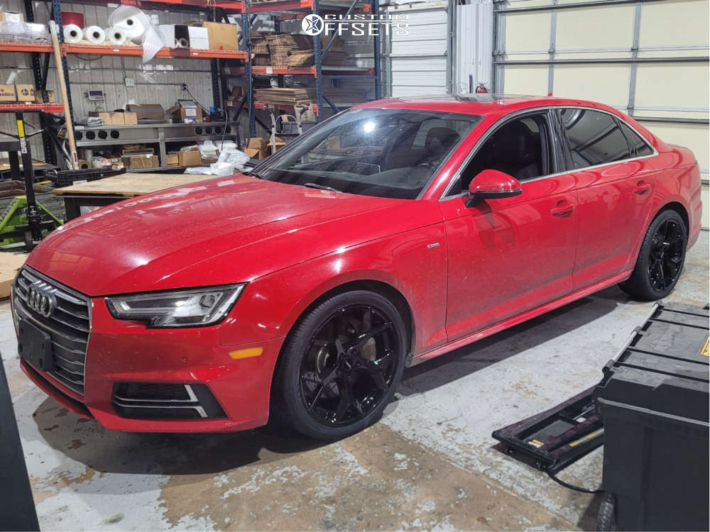 2017 Audi A4 Quattro with 19x8.5 35 Venom 37 and 255/35R19 Hankook ...