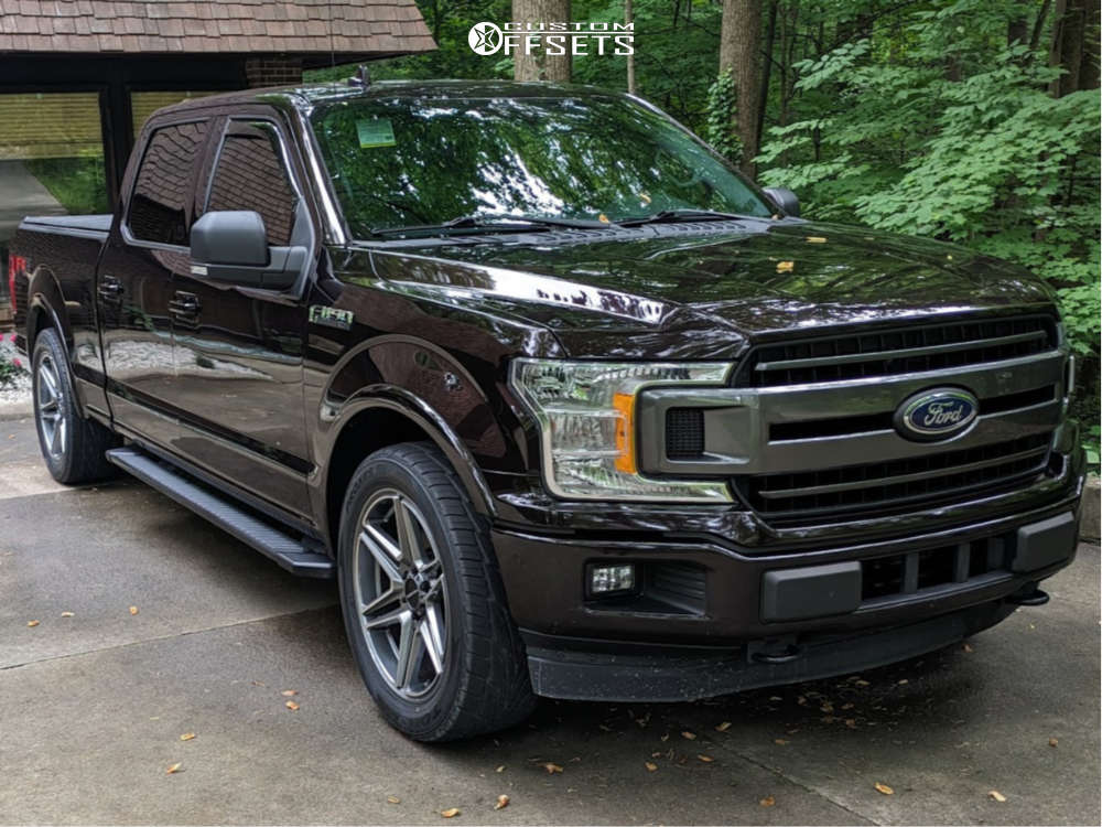 2018 Ford F-150 with 22x9.5 30 Vision Wedge and 305/45R22 Toyo Tires ...
