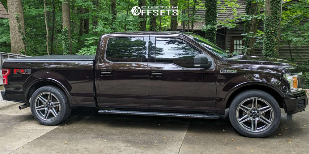 2018 Ford F-150 with 22x9.5 30 Vision Wedge and 305/45R22 Toyo Tires ...