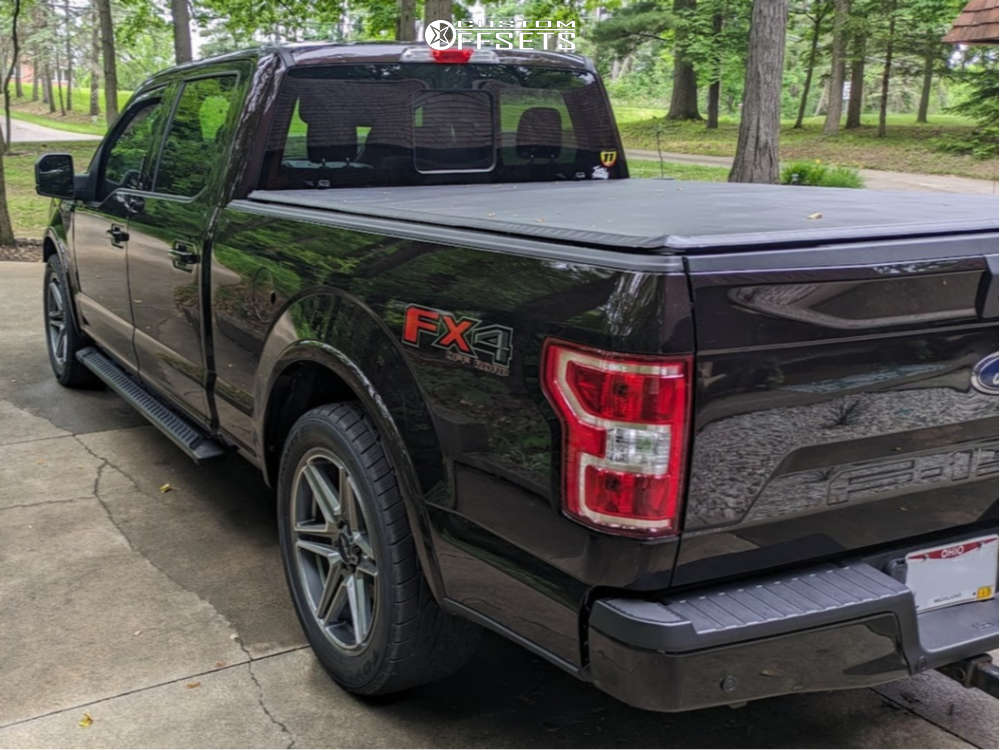 2018 Ford F-150 with 22x9.5 30 Vision Wedge and 305/45R22 Toyo Tires ...
