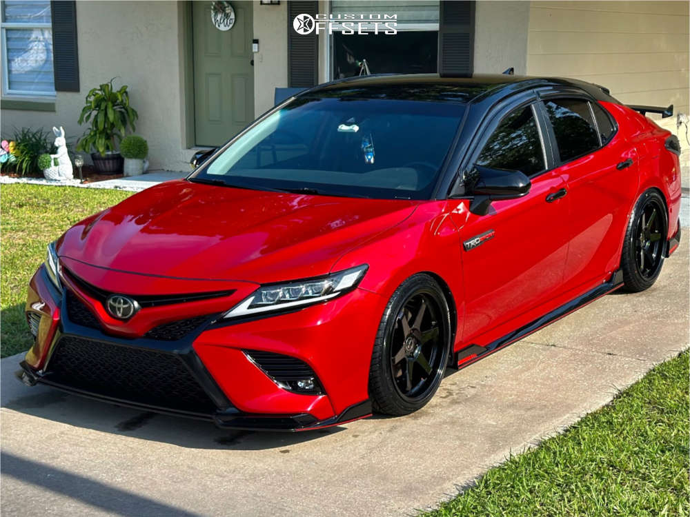 2020 Toyota Camry with 19x9.5 35 Vors Tr37 and 235/40R19 Summit ...