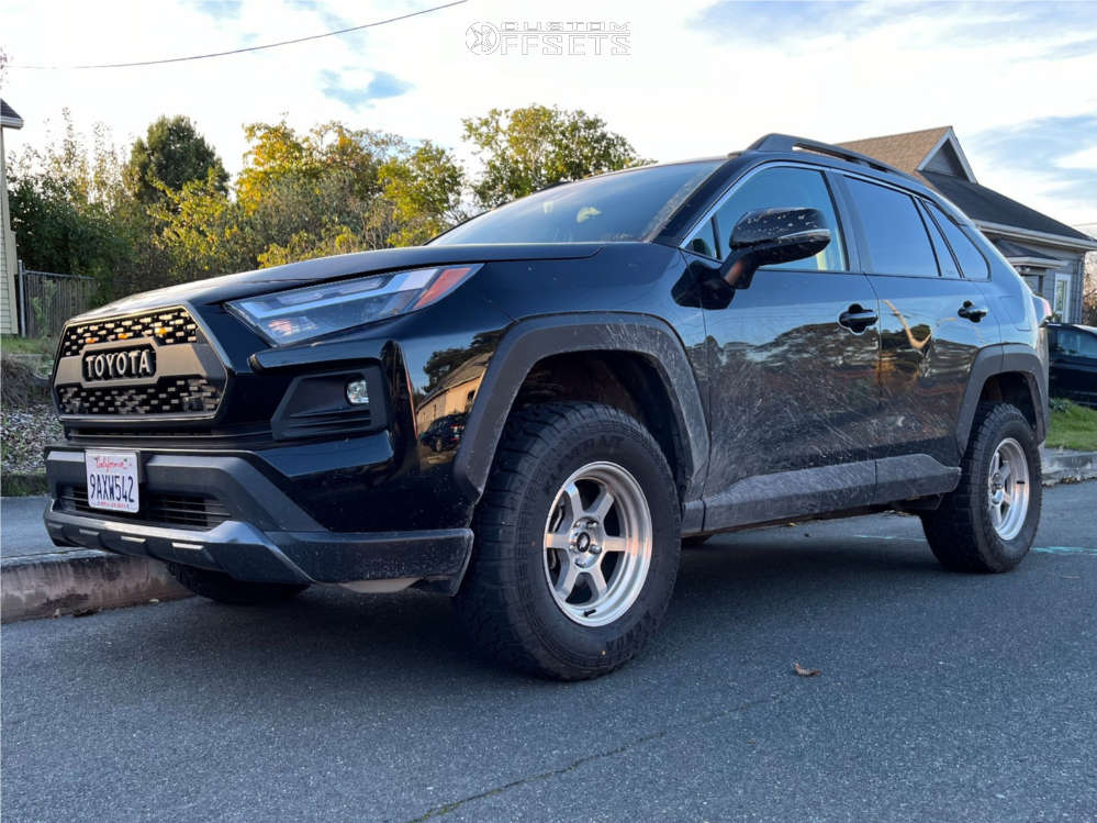 2022 Toyota RAV4 with 16x8 20 MST Time Attack and 255/70R16 Kenda ...