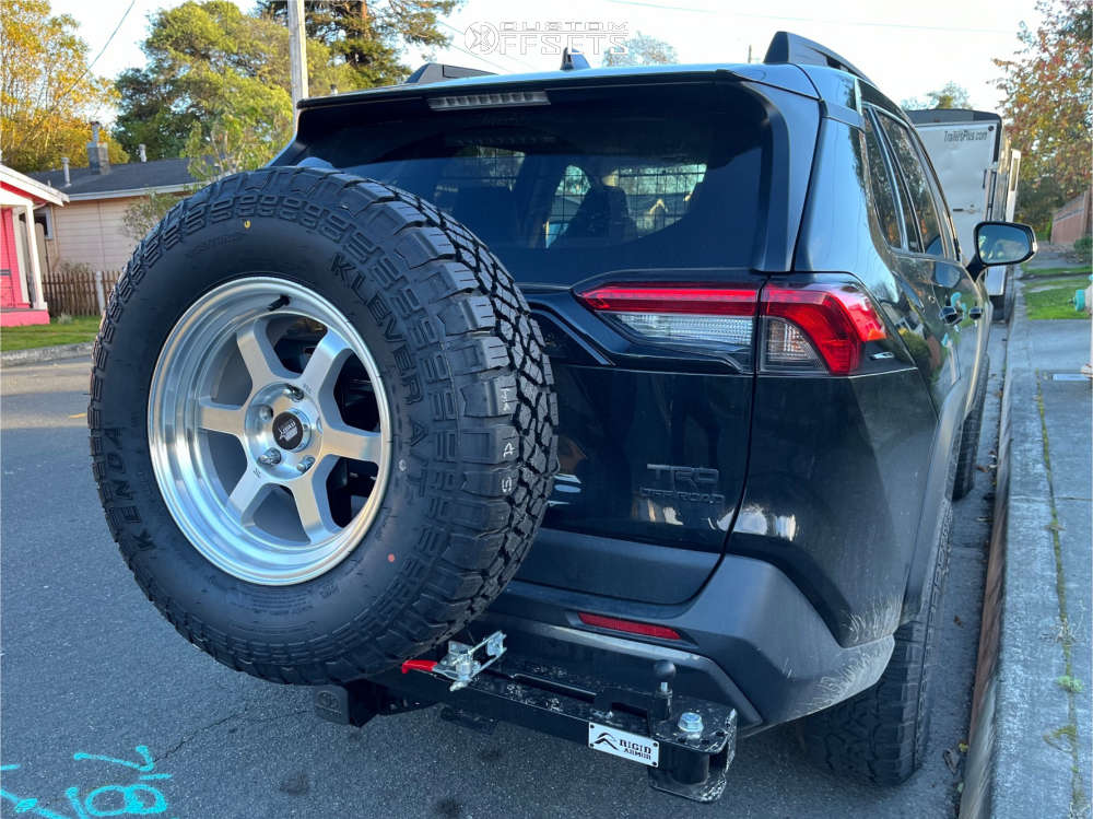 2022 Toyota RAV4 with 16x8 20 MST Time Attack and 255/70R16 Kenda ...