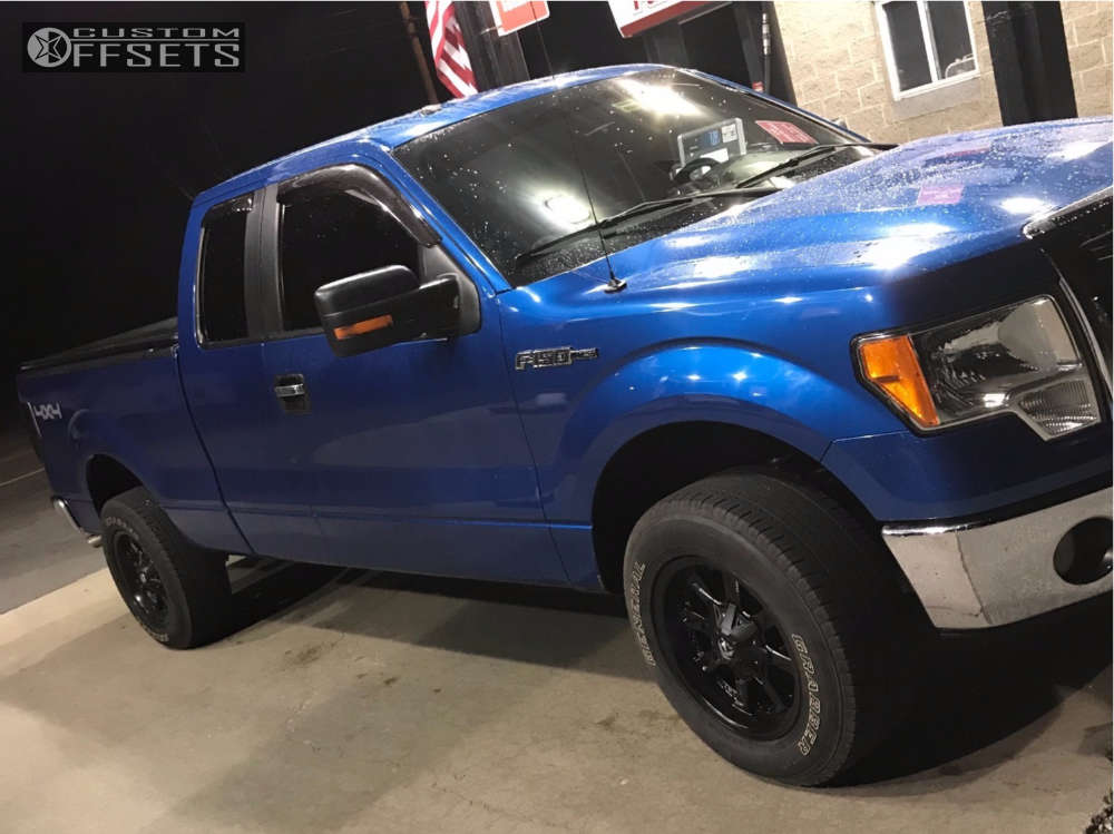 2010 Ford F-150 with 18x9 1 Fuel Hydro and 275/70R18 General Grabber X3 ...