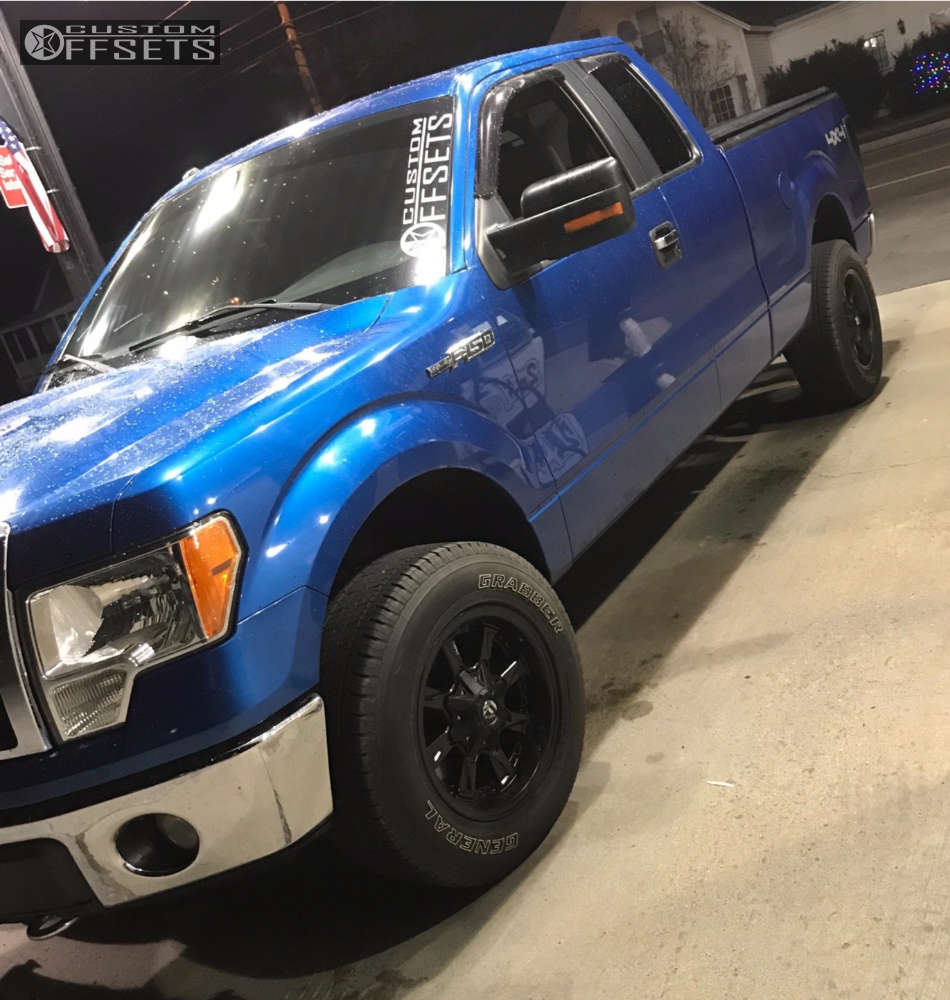 2010 Ford F-150 with 18x9 1 Fuel Hydro and 275/70R18 General Grabber X3 ...