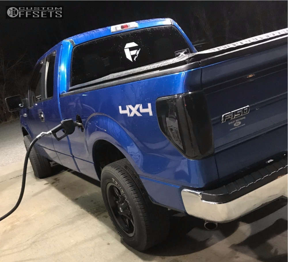 2010 Ford F-150 with 18x9 1 Fuel Hydro and 275/70R18 General Grabber X3 ...
