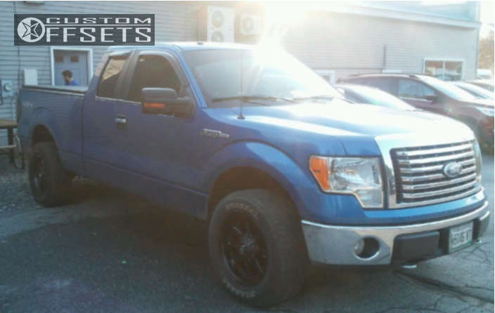 2010 Ford F-150 with 18x9 1 Fuel Hydro and 275/70R18 General Grabber X3 ...