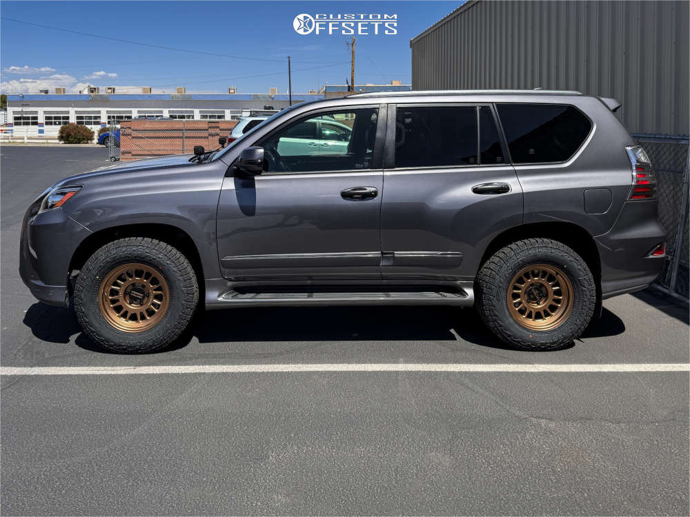 2016 Lexus GX460 with 17x8.5 0 Method Mr318 and 265/70R17 Falken ...
