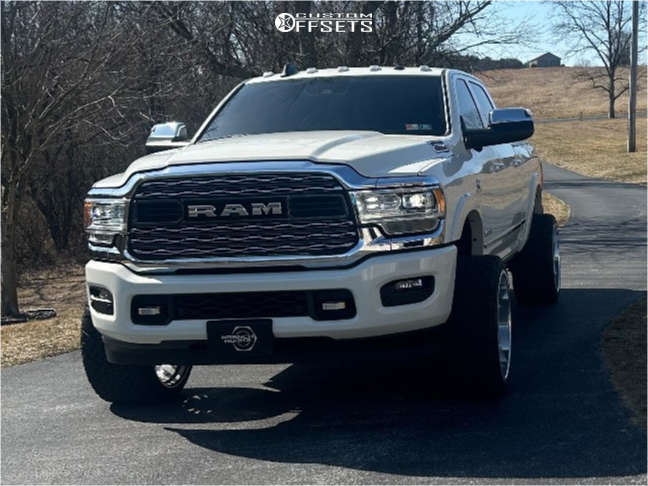 2020 Ram 2500 with 24x14 -76 KG1 Forged Victor and 33/14.5R24 Venom ...