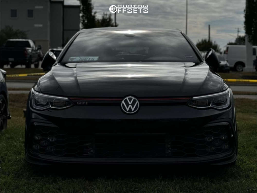 2024 Volkswagen GTI with 18x8.5 35 AVID1 AV42 and 225/40R18 Michelin ...