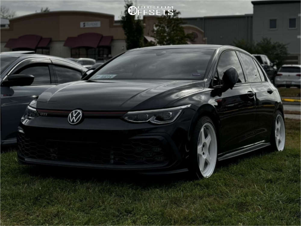 2024 Volkswagen GTI with 18x8.5 35 AVID1 AV42 and 225/40R18 Michelin ...
