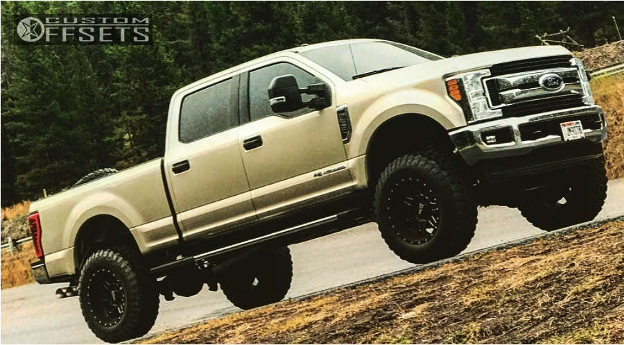 2017 Ford F-250 Super Duty with 20x12 -44 Moto Metal Mo975 and 37/12 ...
