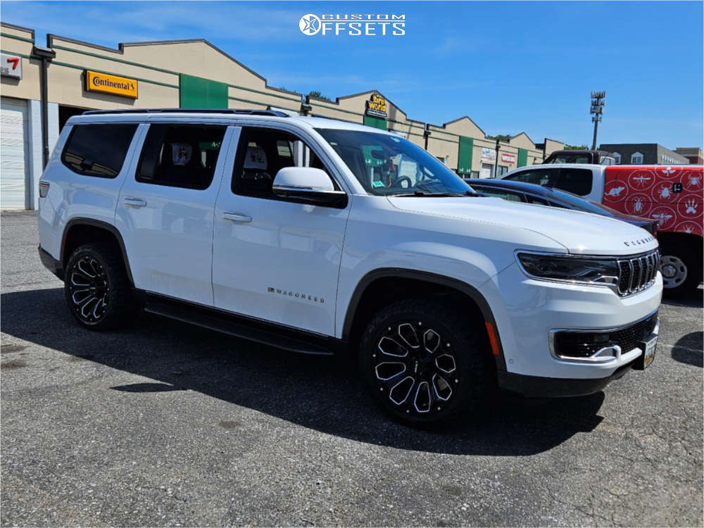 2022 Jeep Wagoneer with 20x10 -12 Impact Offroad 817 and 265/50R20 ...