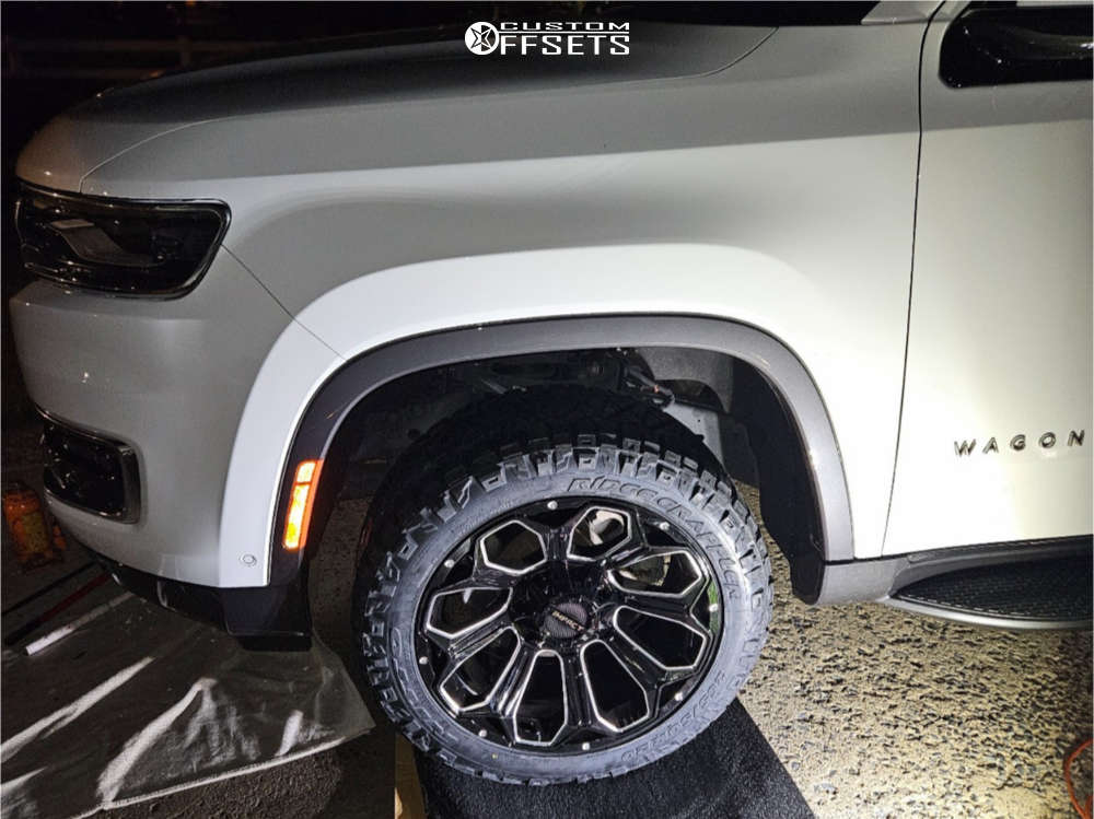 2022 Jeep Wagoneer with 20x10 -12 Impact Offroad 817 and 265/50R20 ...