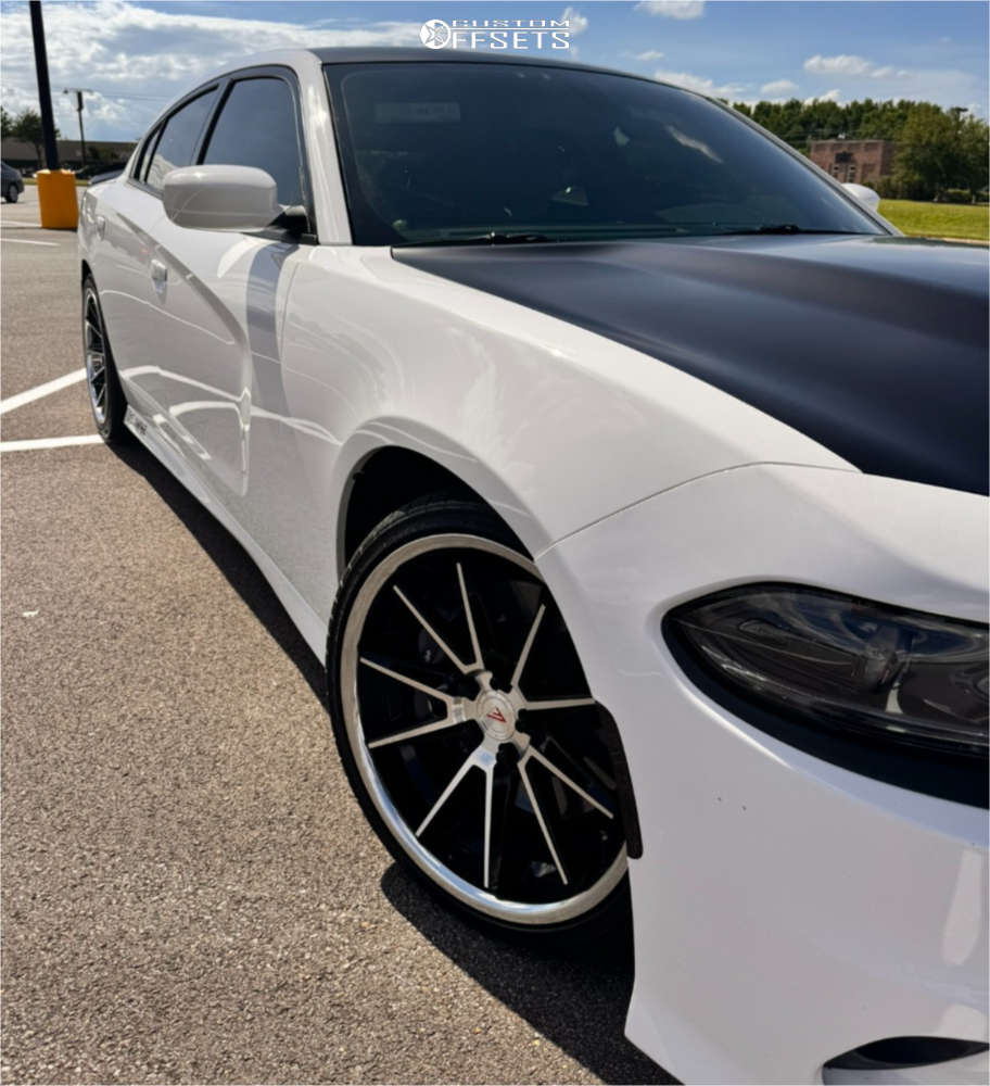 2021 Dodge Charger with 20x9 15 Ferrada Cm2 and 265/30R20 Lionhart Lh ...