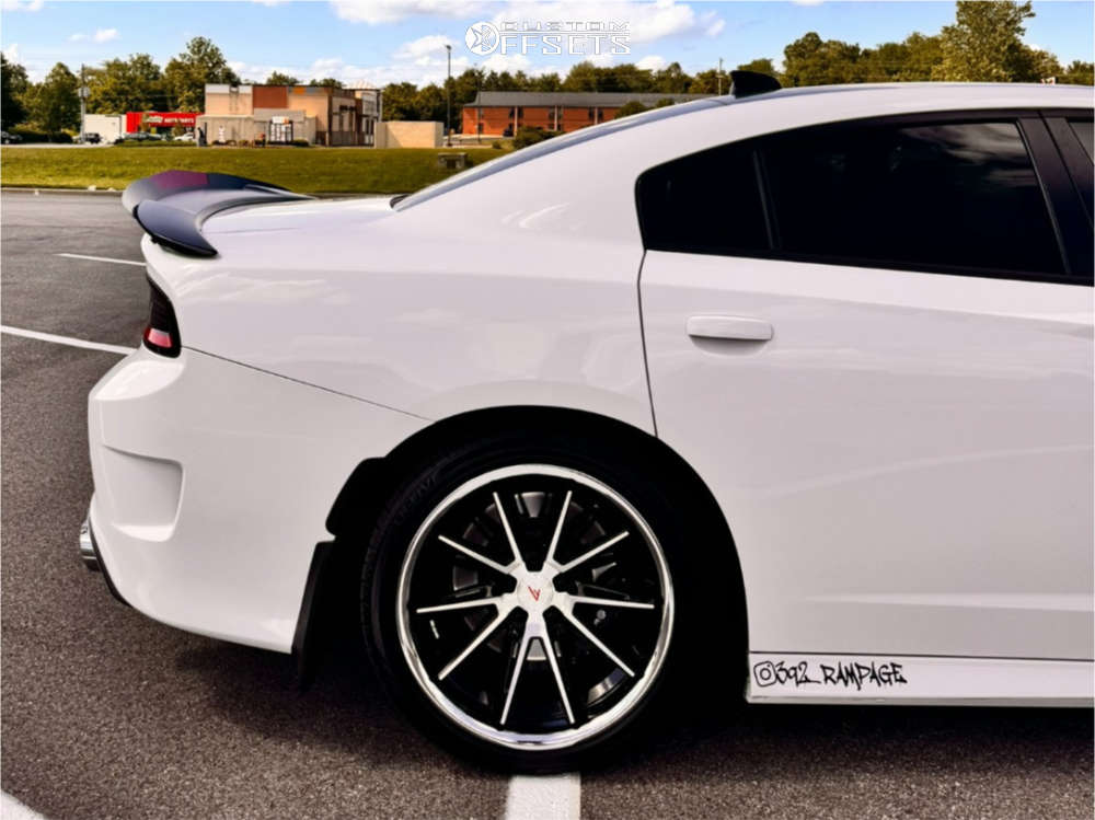 2021 Dodge Charger with 20x9 15 Ferrada Cm2 and 265/30R20 Lionhart Lh ...