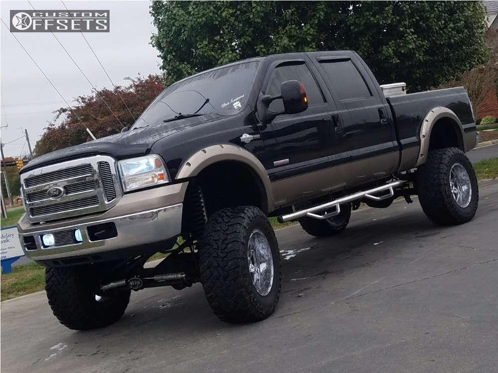2007 Ford F-250 with 20x12 -44 Fuel Hostage and 38/15.5R20 Toyo Tires ...