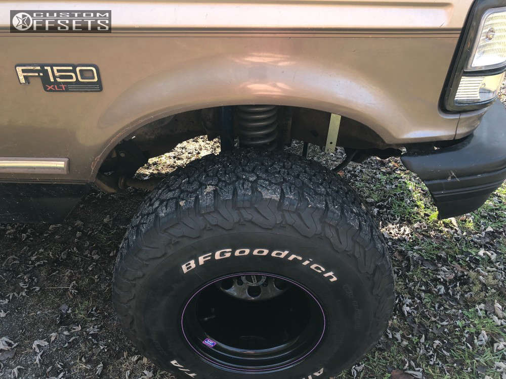 1992 Ford F-150 with 15x14 -88 Bart Wheels Super Trucker and 33/12.5R15 ...