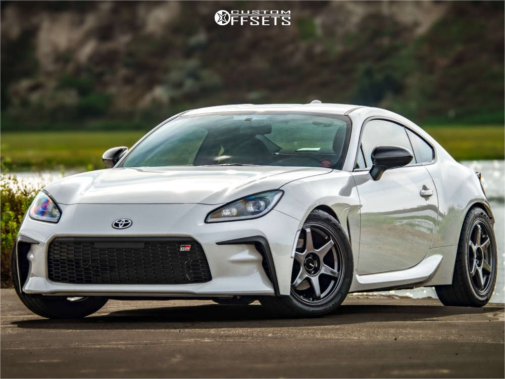 2024 Toyota GR86 with 17x8 45 Enkei T6r and 235/45R17 Nitto Nt555 G2 ...