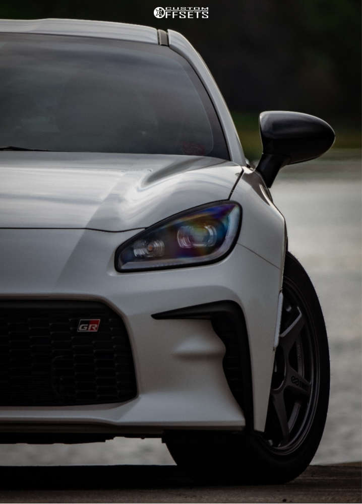2024 Toyota GR86 with 17x8 45 Enkei T6r and 235/45R17 Nitto Nt555 G2 ...