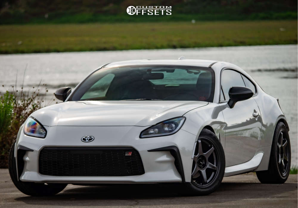 2024 Toyota GR86 with 17x8 45 Enkei T6r and 235/45R17 Nitto Nt555 G2 ...