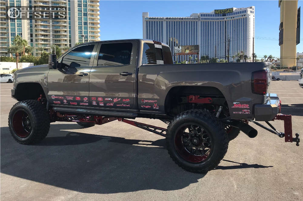2016 Chevrolet Silverado 2500 HD with 24x14 -76 RBP Avenger and 40/15 ...