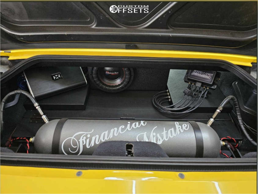 2003 Chevrolet Corvette with 19x8.5 30 ESR Cs15 and 235/35R19 ...