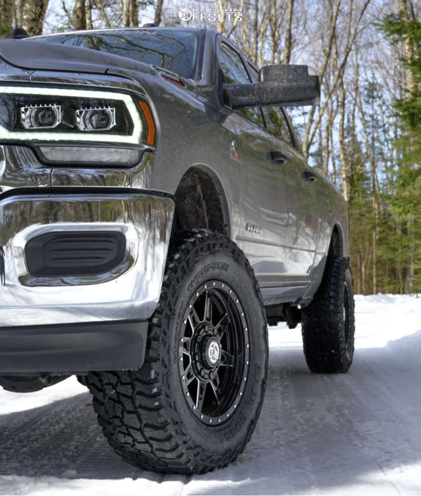 2019 Ram 2500 with 20x9 18 Anthem Off-Road Rogue and 37/12.5R20 Mickey ...