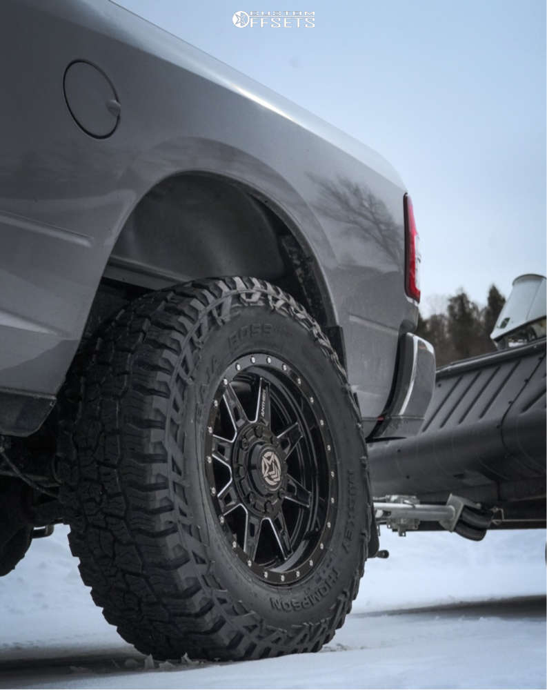 2019 Ram 2500 with 20x9 18 Anthem Off-Road Rogue and 37/12.5R20 Mickey ...