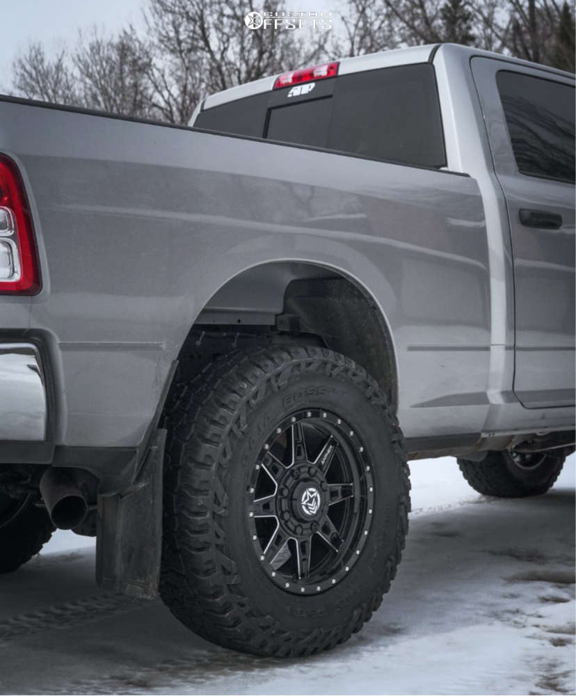 2019 Ram 2500 with 20x9 18 Anthem Off-Road Rogue and 37/12.5R20 Mickey ...