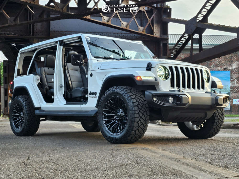2022 Jeep Wrangler with 20x10 -18 Fuel Strike and 33/12.5R20 Kenda ...