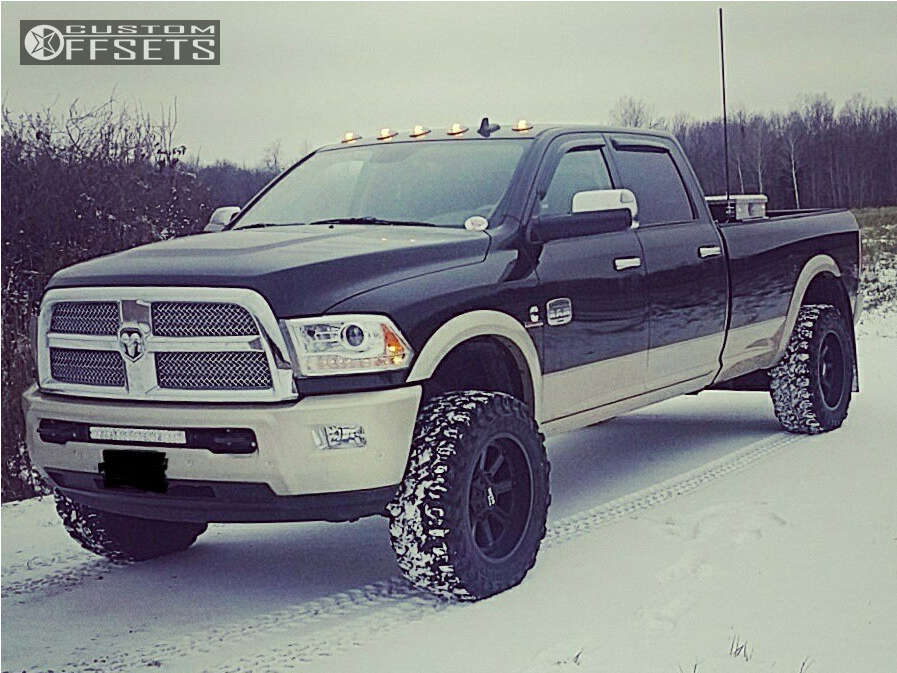 2016 Ram 2500 with 20x10 -24 Moto Metal Mo984 and 35/12.5R20 Gladiator ...