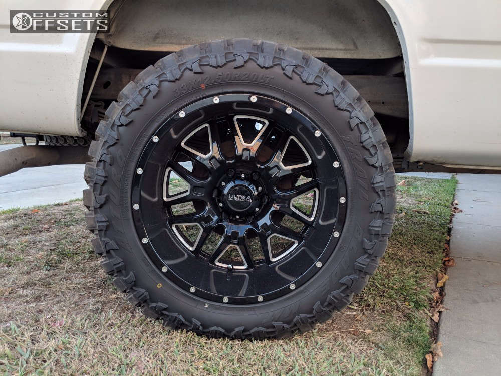 1997 Chevrolet K1500 with 20x10 -25 Ultra Hunter and 33/12.5R20 Atturo Trail Blade MT and ...