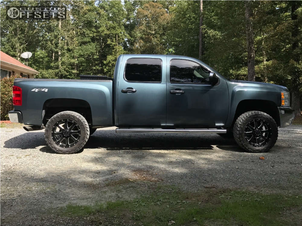 2012 Chevrolet Silverado 1500 Aggressive > 1" Outside Fender Suspension ...