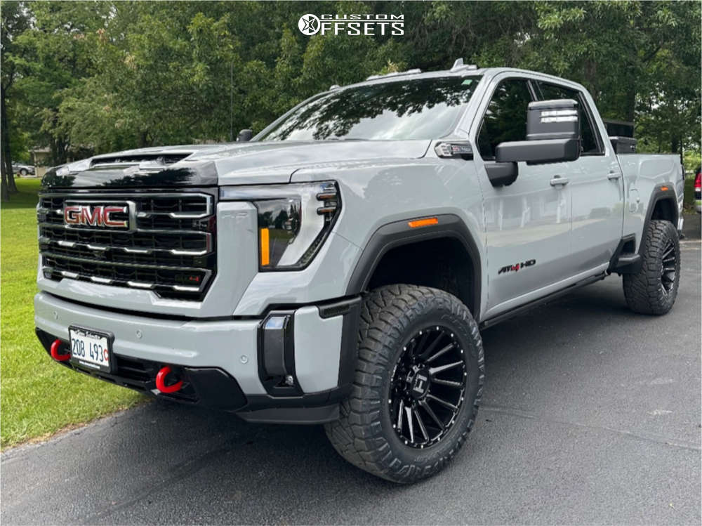 2024 GMC Sierra 2500 HD with 20x10 -19 Hostile Typhoon and 35/12.5R20 ...