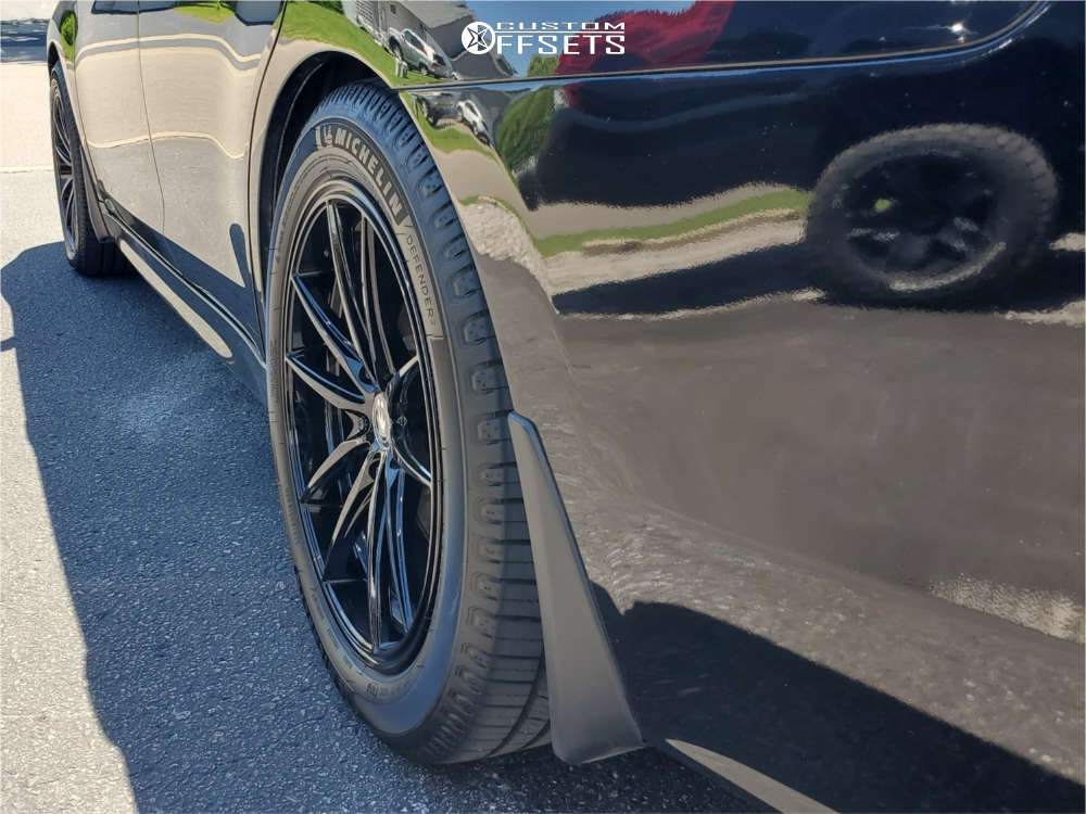 2016 Subaru Legacy with 18x8 35 Konig Oversteer and 225/50R18 Michelin ...