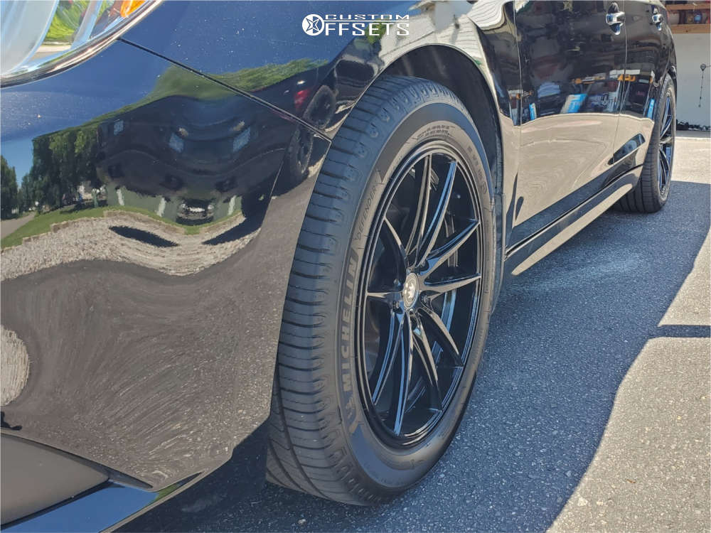 2016 Subaru Legacy with 18x8 35 Konig Oversteer and 225/50R18 Michelin ...