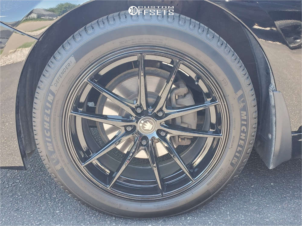 2016 Subaru Legacy with 18x8 35 Konig Oversteer and 225/50R18 Michelin ...
